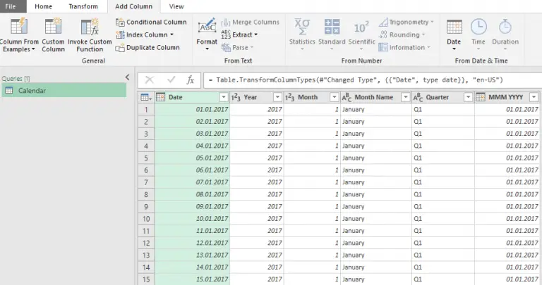 Extending the Date Table – Part 2 - Excel UnpluggedExcel Unplugged