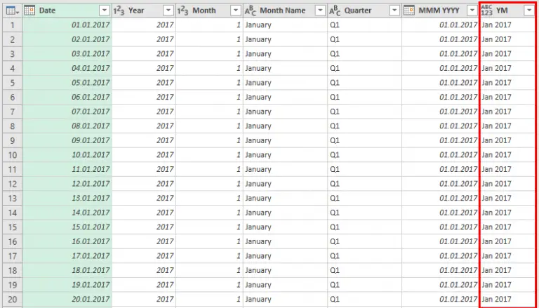 Extending the Date Table – Part 2 - Excel UnpluggedExcel Unplugged