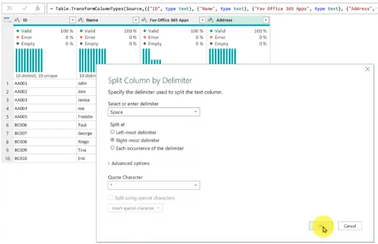 Why You Should Know Power Query - Part 2: Split - Excel UnpluggedExcel ...